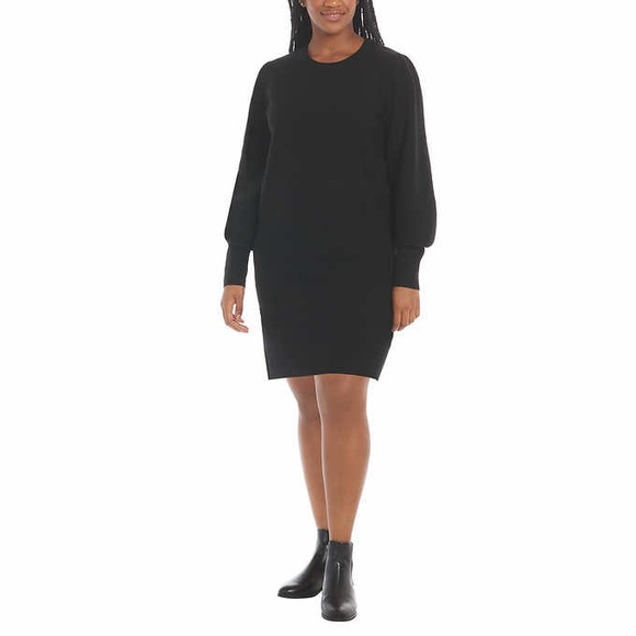 Dalia | Dresses | Dalia Womens Textured Knit Sweater Dress | Poshmark